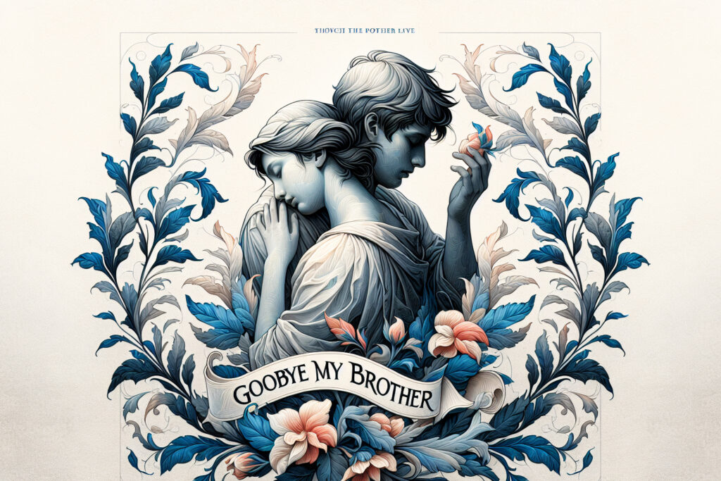 Goodbye My Brother Poem : Mournful Tribute to a Broken Bond ...
