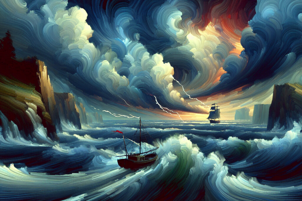 Poem The Storm : Nature's Fury Unleashed in Verse – ThePoeticfy.com