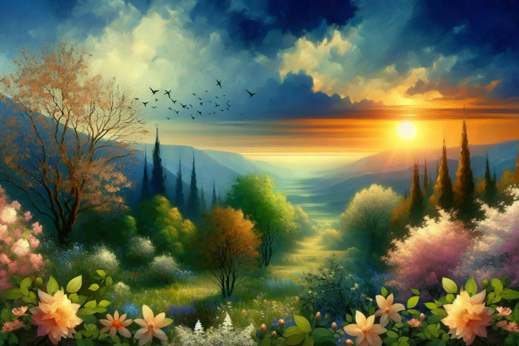 Spring Equinox Poem : When Light and Dark Embrace – ThePoeticfy.com