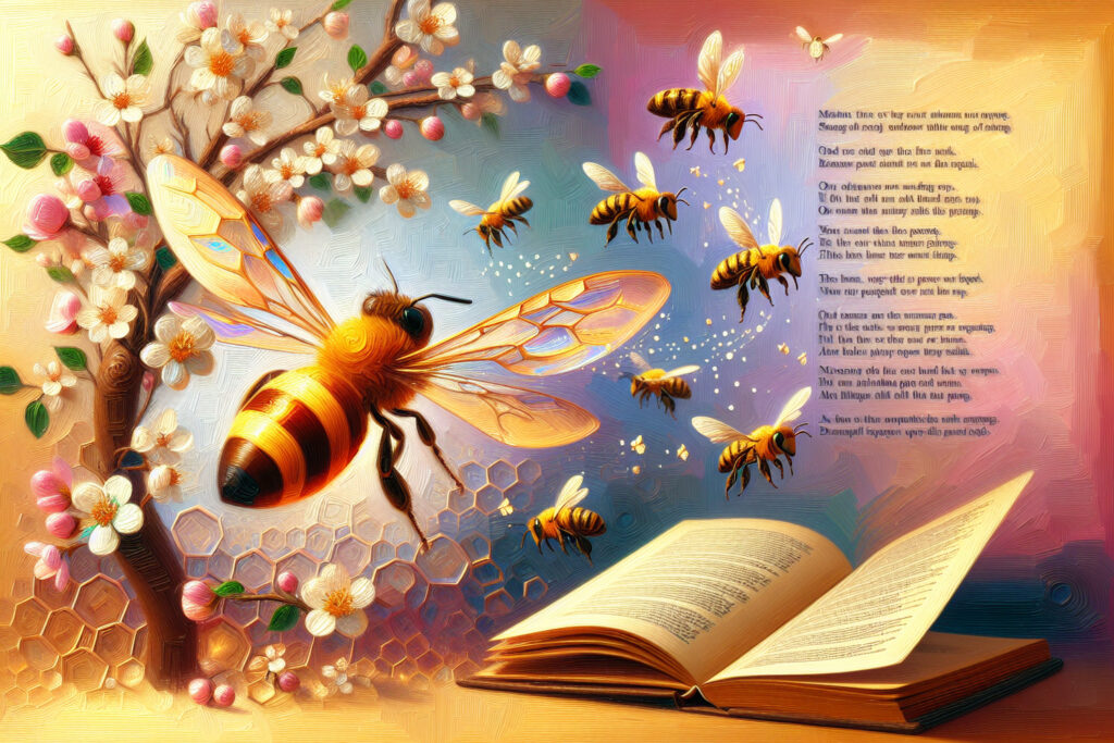 The Bee Poem : Buzzing with Life, Industry, and Nature's Fragility ...