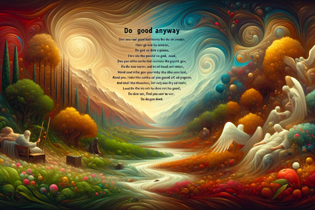 Do Good Anyway Poems : Finding Hope and Kindness in Difficult Times ...