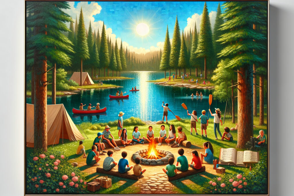Summer Camp Poems : Echoes of Campfire Dreams – ThePoeticfy.com