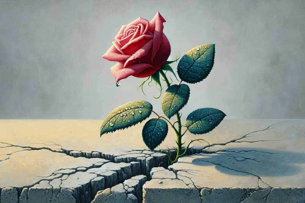 The Rose That Grew From Concrete Poem : A Symbol of Resilience and Hope ...