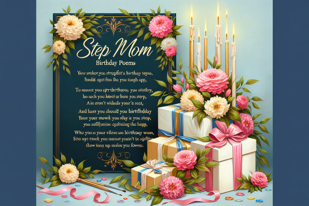 Step Mom Birthday Poems : Celebrating Your Amazing Stepmom ...