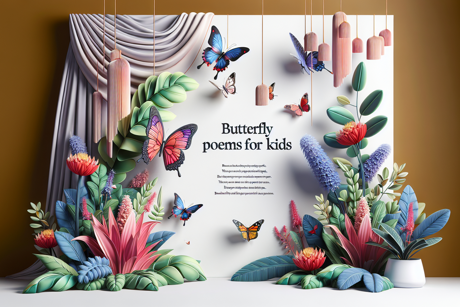 Butterfly Poems For Kids : Fun Rhymes & Amazing Facts – ThePoeticfy.com